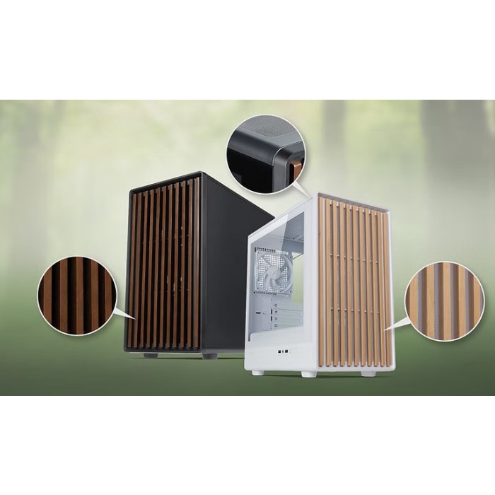 Jual Tecware TIMBER Tecware High Airflow m-ATX TG Case Casing PC - free ...