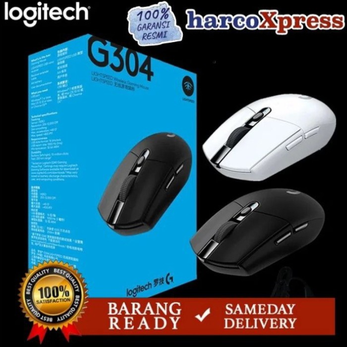 Jual Mouse Logitech G304 Wireless Gaming | Shopee Indonesia