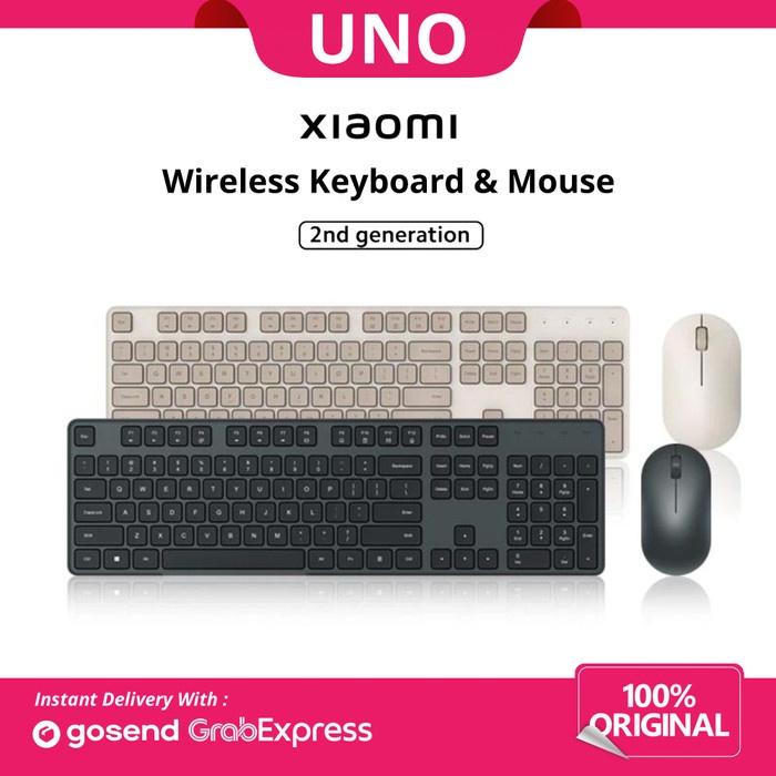 Jual Xiaomi Mi Wireless Keyboard Mouse Set | Shopee Indonesia