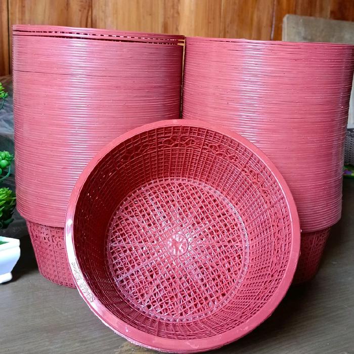 Jual Paket Hajatan 100 pcs Wakul Hajatan/Wakul Nasi Plastik/Bakul Nasi ...