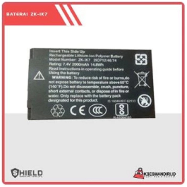 Jual TerLengkapDong- Lithium Battery ZKTECO ZK-IK7 / ZKTECO IK7 ...