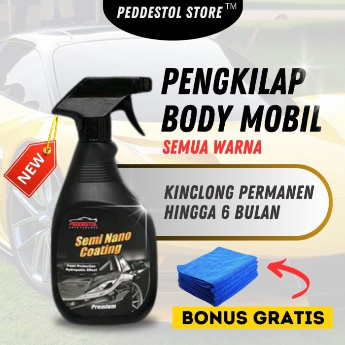 Jual LANGSUNG DIPROSES Se nano coating cerac pengkilap body mobil & motor ek daun talas | Shopee ...