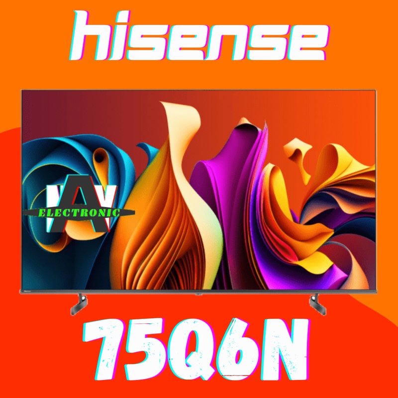 Jual Hisense 75" QLED UHD/4K Q6N 75Q6N Google TV / Hisense 75Q6N 75 ...