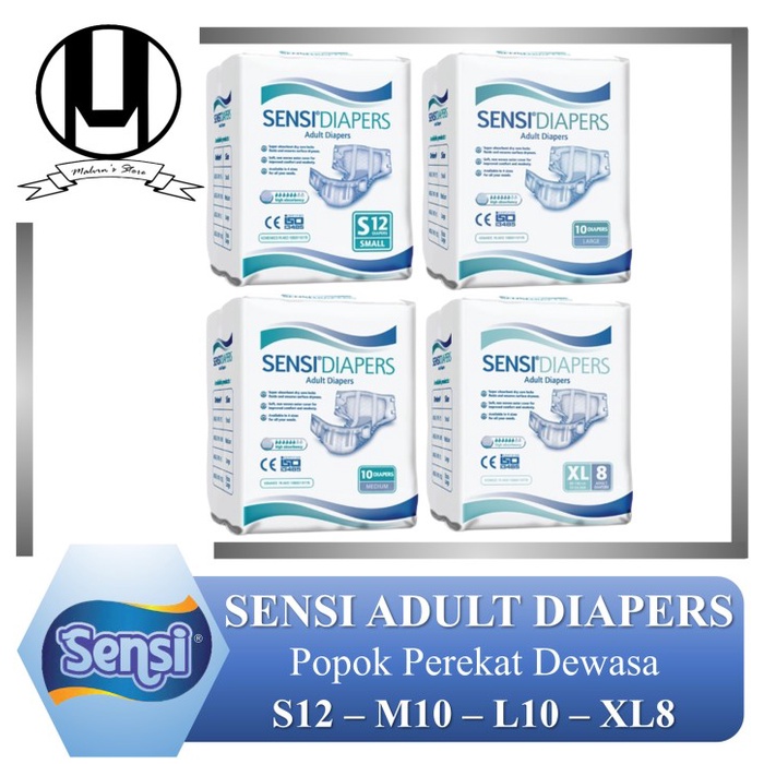 Jual Popok dewasa - Sensi Diapers Adult | Shopee Indonesia