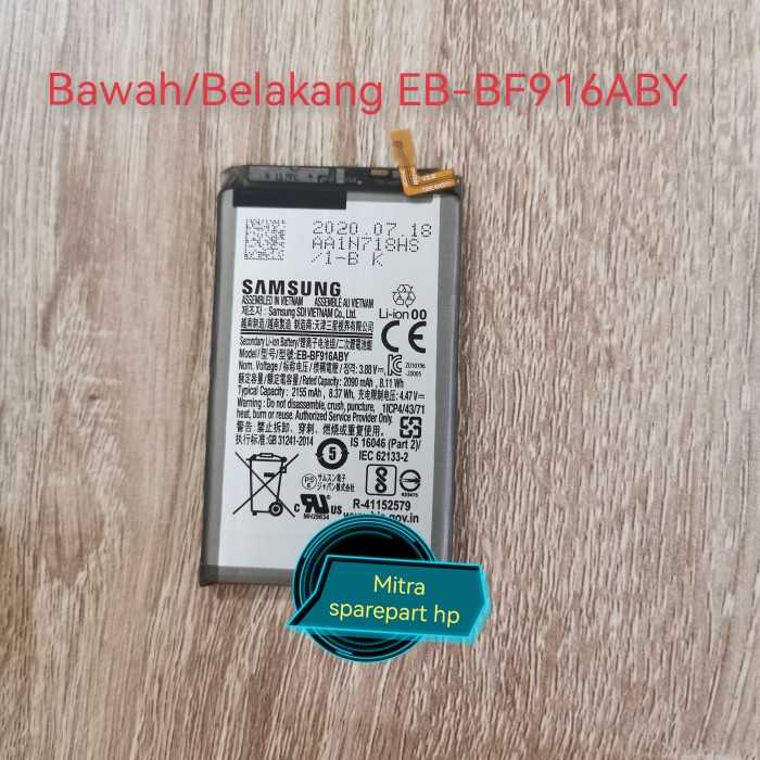 Jual Baterai Batre Battery Samsung Galaxy Z Fold 2 5G F916 | Shopee ...