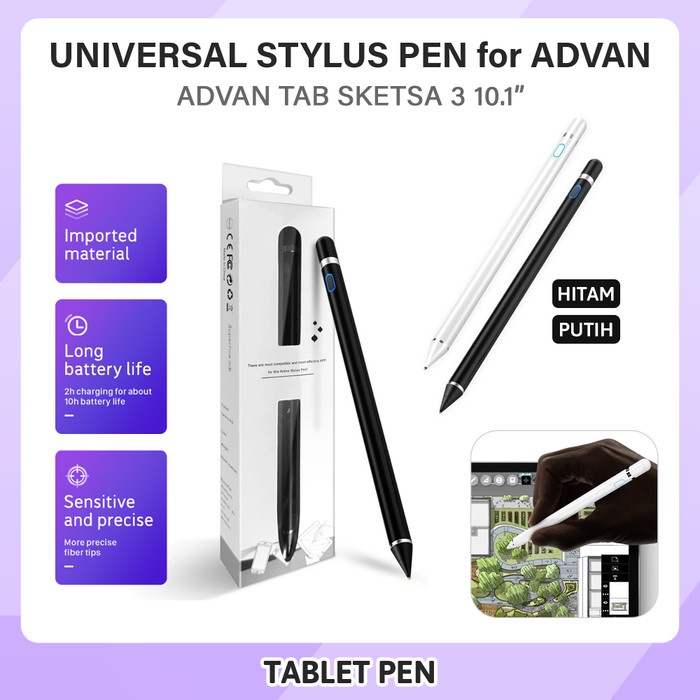 Jual Advan Tab Sketsa 3 10.1" Smart Stylus Pen Tablet Pencil Drawing ...