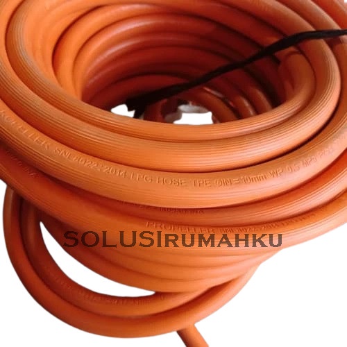 Jual silahkan- Per 1 Meter Selang Gas LPG Orange SNI / Selang Kompor ...