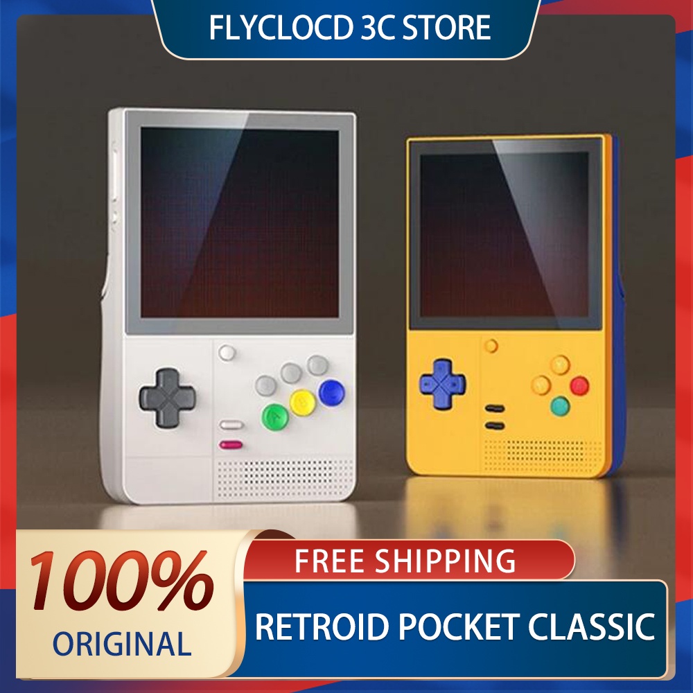 Jual Retroid Pocket Classic Game Console 1240*1080 500Nits 3.92" Screen ...
