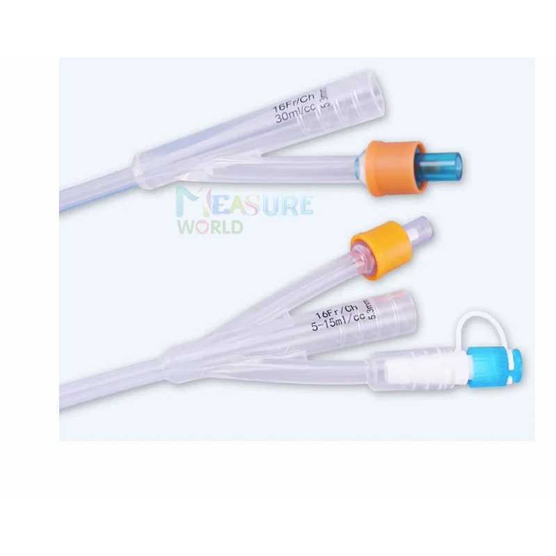 Jual New Medical Silicone Foley Catheter Urology Male and Famale 2 way ...