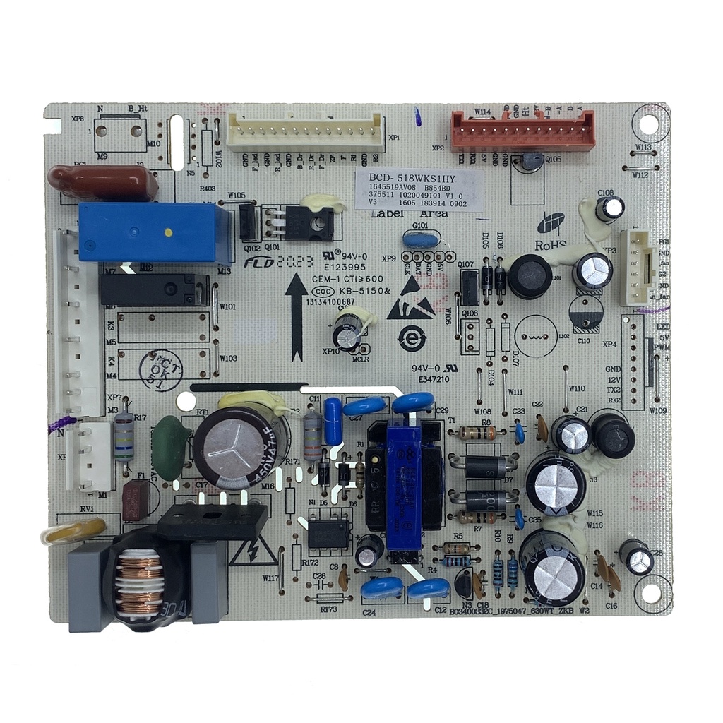 Jual BCD-518WKS1HY Refrigerator Fridge Main PCB Power Control Board for ...