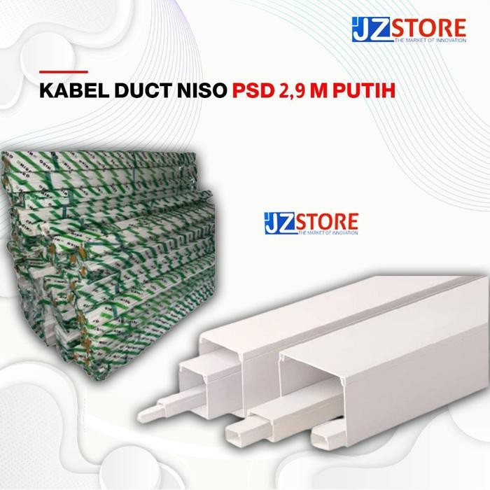 Jual JT READY KABEL DUCT NISO PSD 2.9 METER PUTIH | Shopee Indonesia