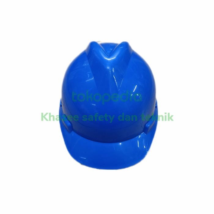 Jual JTTOP" HELM SAFETY BIRU / HELM PROYEK BIRU / SAFETY HELMET ...