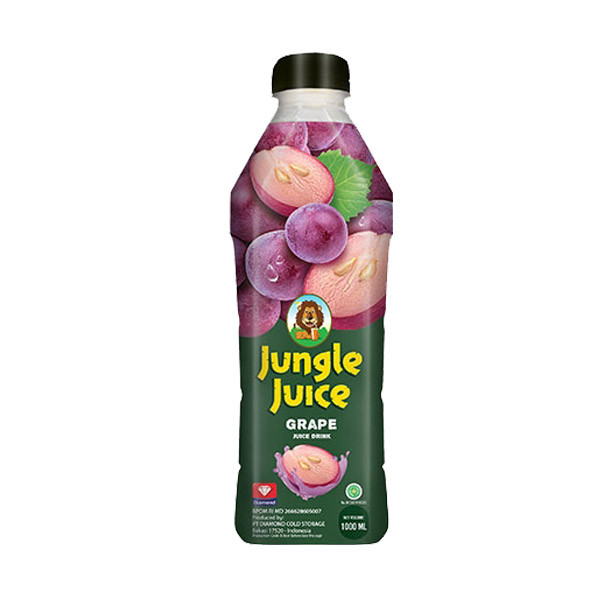 Jual JUNGLE JUICE GRAPE 1 LTR | Shopee Indonesia