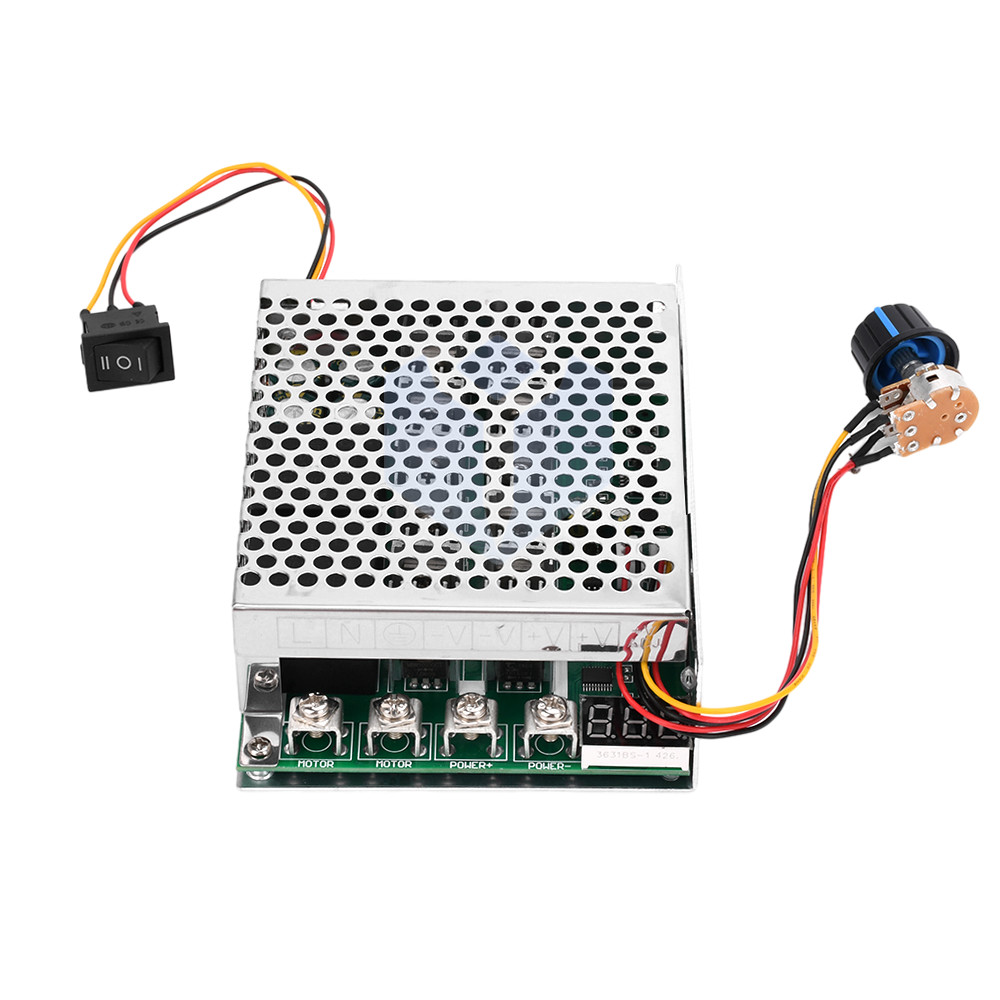 Jual DC 10~55V 60A Motor Speed Controller Pulse Width Modulation ...