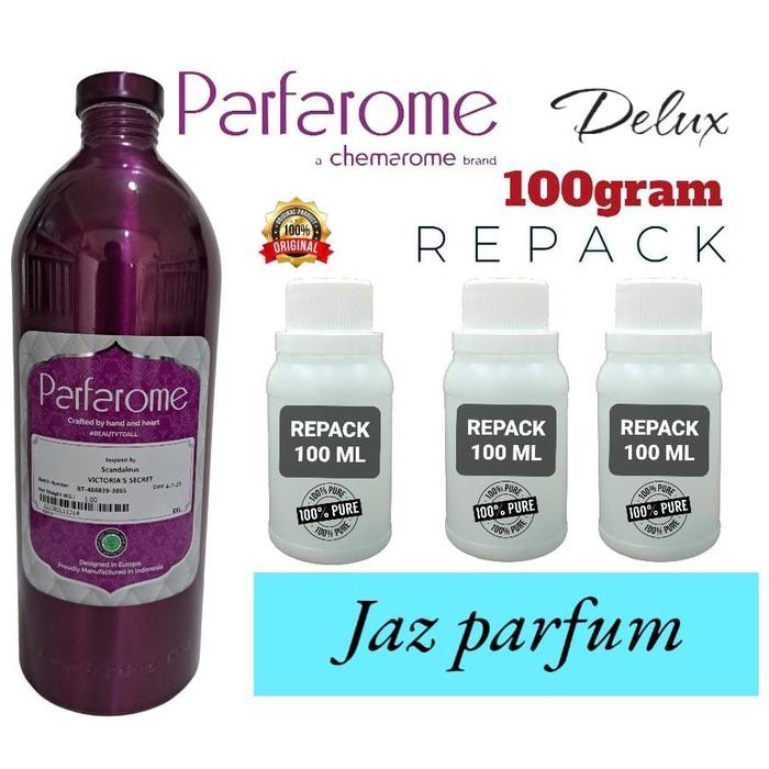 Jual (100 GRAM) #2 repack parfarome DELUX kemasan 100gr bibit parfum ...