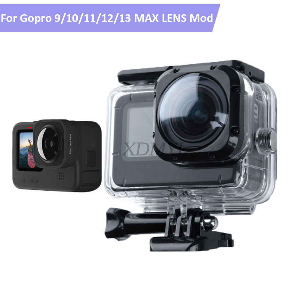 Jual NEW For Gopro Hero 9 10 11 12 13 Max Lens Mod Sports Camera Wide ...