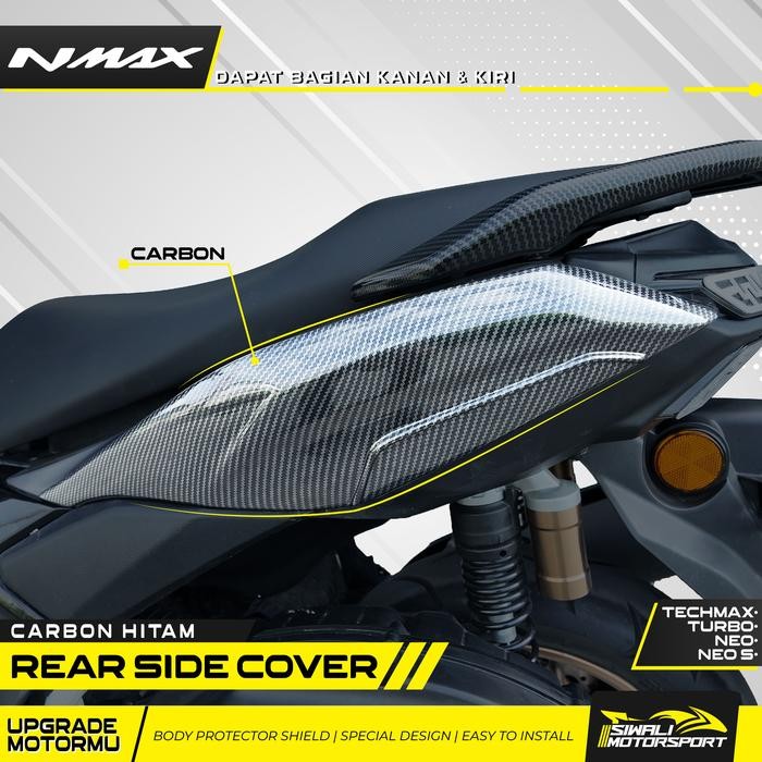 Jual Cover Belakang Samping All New Nmax Turbo Techmax Neo S Kiri Dan ...