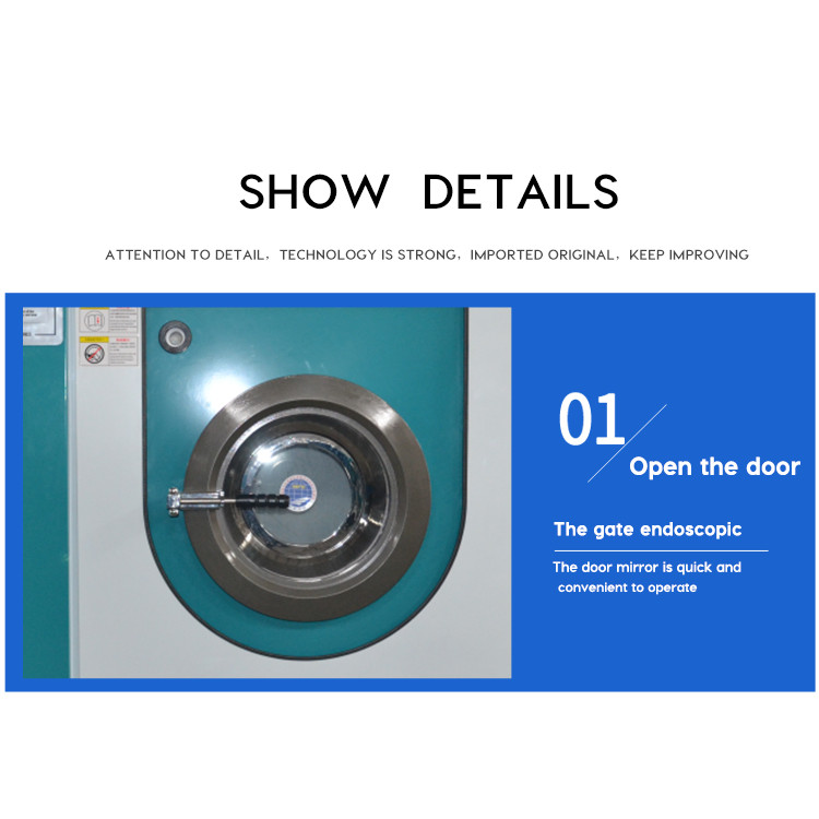 Jual 10 Kg Commercial Dryer Machine Totally Enclosed for Hotel ...