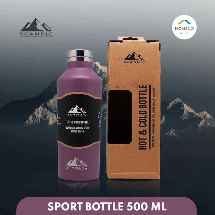 Jual ID SCANDIC SS VACUUM SPORT BOTTLE 500 ML / BOTOL AIR MINUM ...