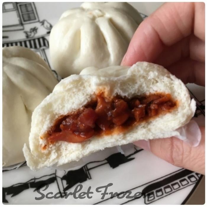 Jual Char Siu Pao Bakpao Chasio Ayam Merah 12 Pcs | Shopee Indonesia