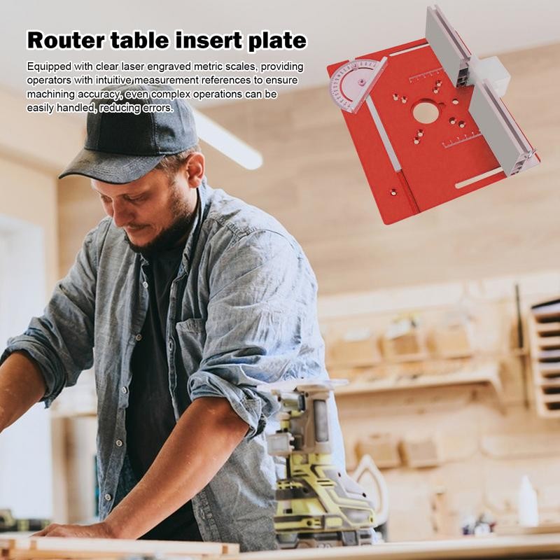 Jual Router Table Insert Board Woodworking Benches With Miter Gauge ...