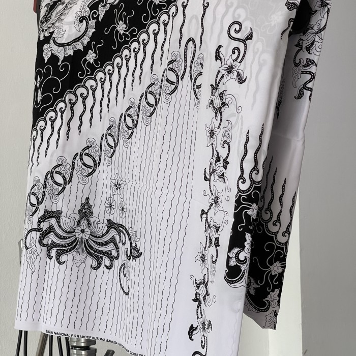 Jual ORIGINAL BATIK PGRI RESMI - BATIK DINAS PUTIH - KAIN BATIK ...