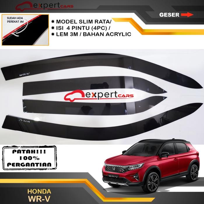 Jual TALANG AIR HONDA WRV 2022 2023 2024 MODEL SLIM RATA FLAT | Shopee Indonesia