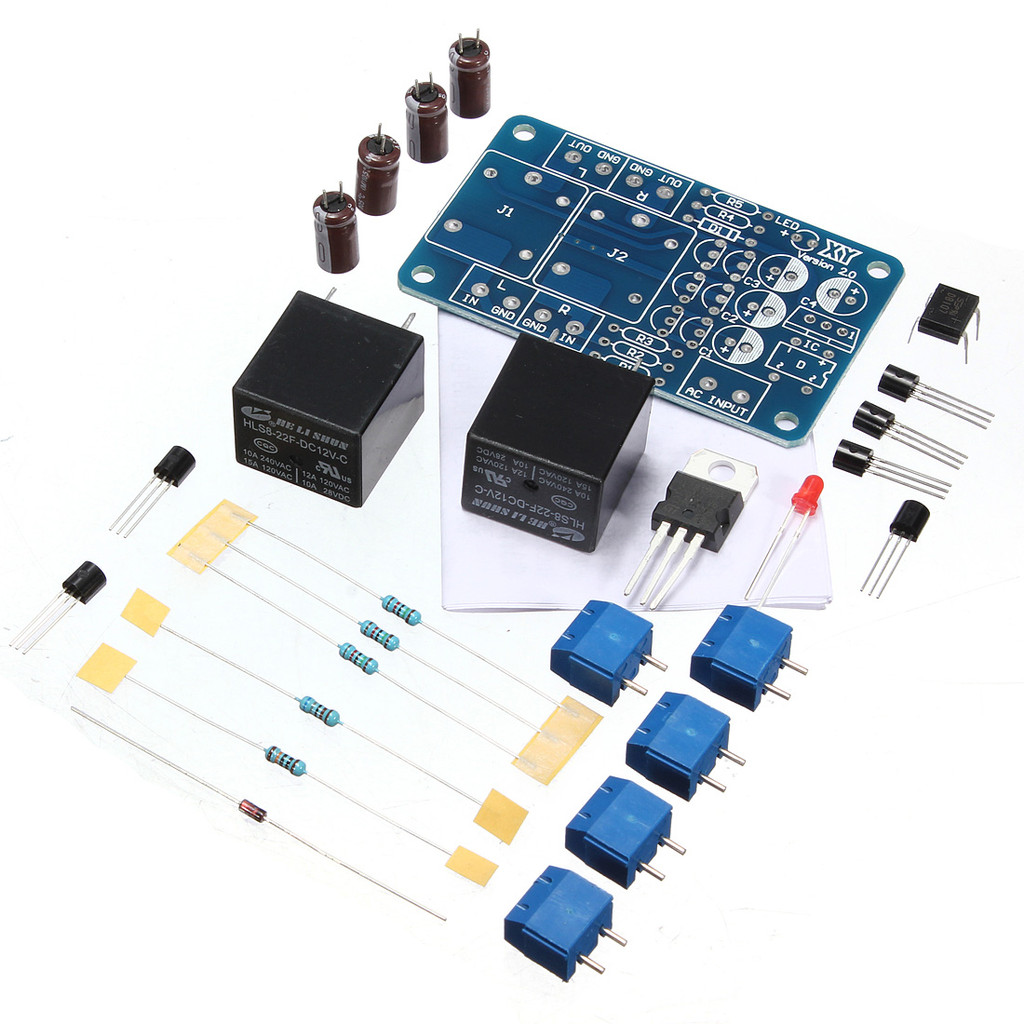 Jual Audio Speaker Protection Board Components Boot Delay DC Protect ...