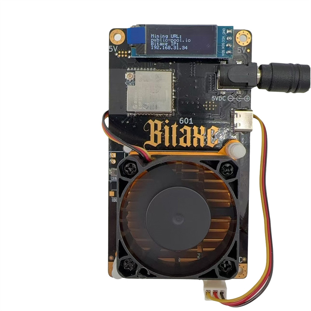 Jual A69F-Bitaxe Gamma 601 Solo Lottery Miner 1.2TH/S BM1370 Asic Chip ...