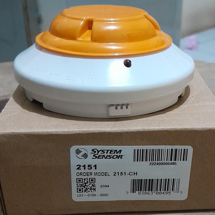 Jual TERBARU Smoke Detector SYSTEM SENSOR 2151 PHOTOELECTRONIC SYSTEM SENSOR 2151 + Base B401 ...