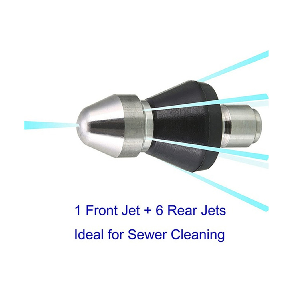 Jual Pressure Washer Drain Nozzle, Quick Connect Drain Cleaning Nozzle ...
