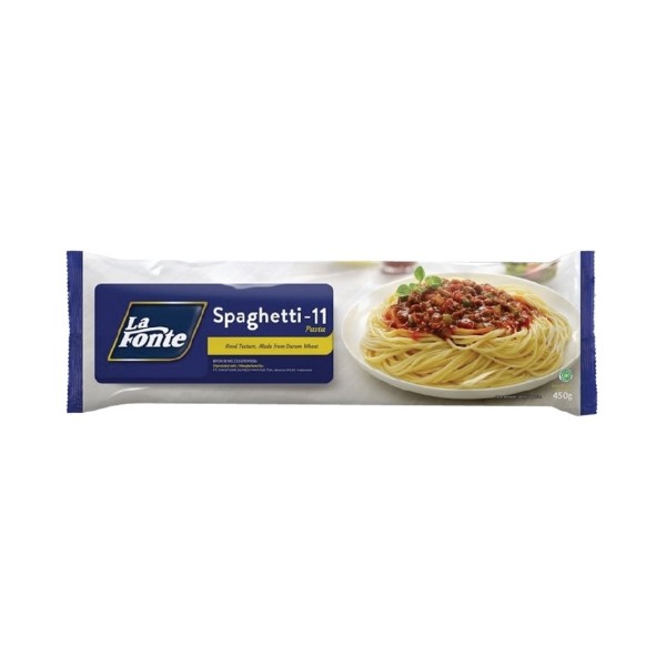 Jual LAFONTE SPAGHETTI PLASTIK-11 450G | Shopee Indonesia