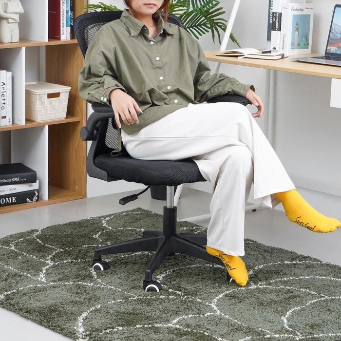 Jual UCI_HUU INFORMA ZIDAN KURSI KANTOR SANDARAN RENDAH - HITAM ...