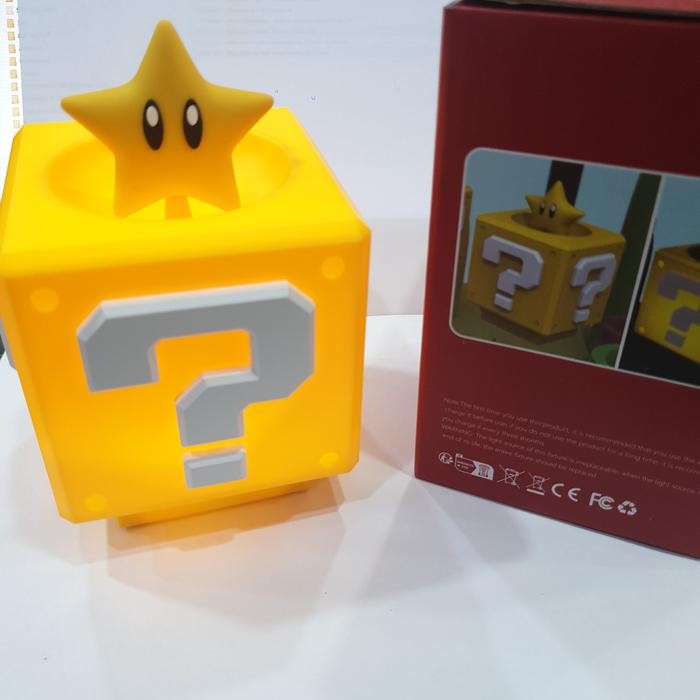 Jual Decoration Lamp Lampu Tidur + Sound Effects Karakter Mario LED ...