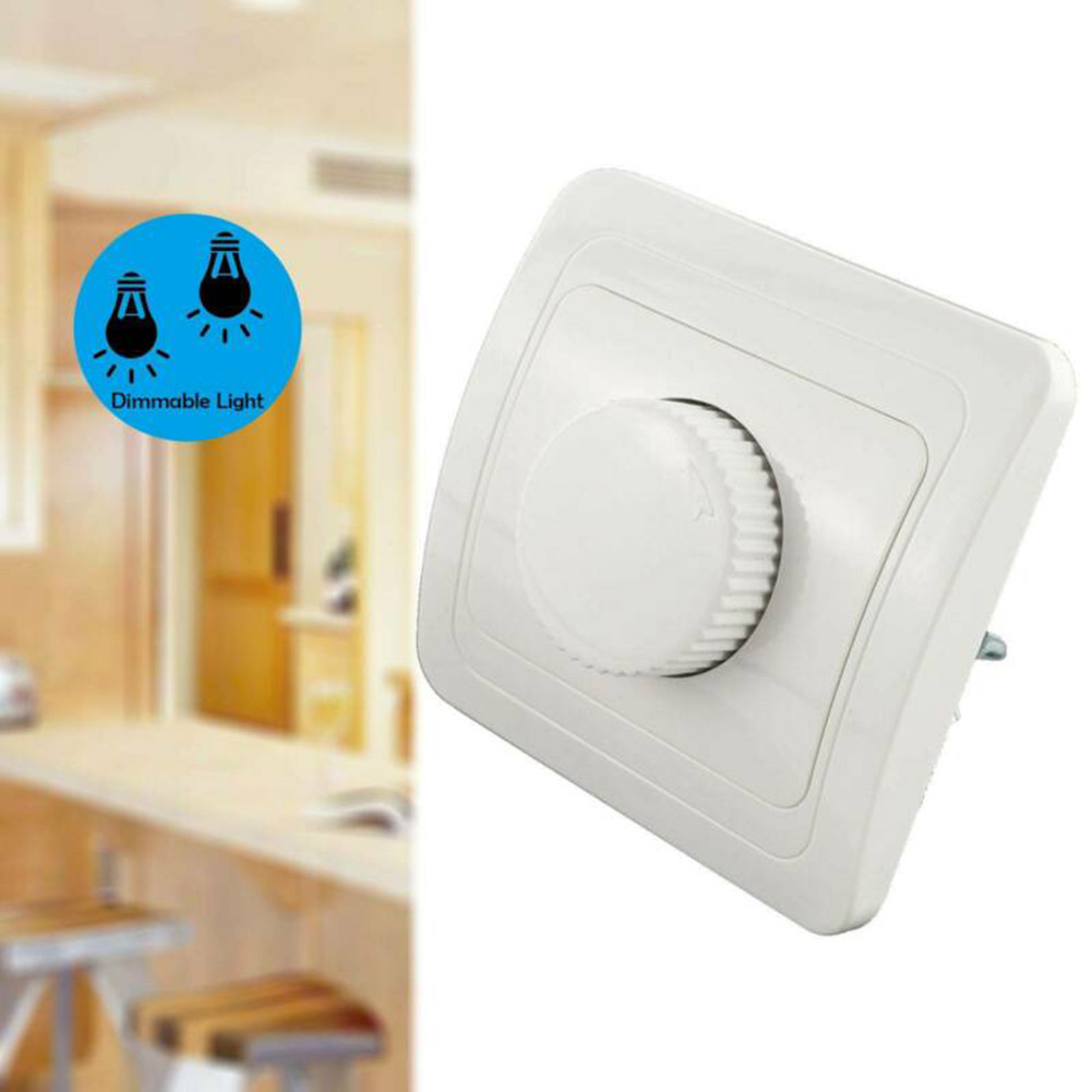 Jual Led Dimmer Rotary Dimmer Switch 230V 4 To 300W For Flush-Mounted ...