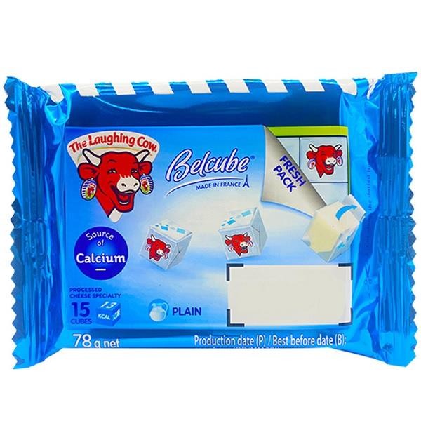 Jual BELCUBE BLUE PLAIN 78GR | Shopee Indonesia