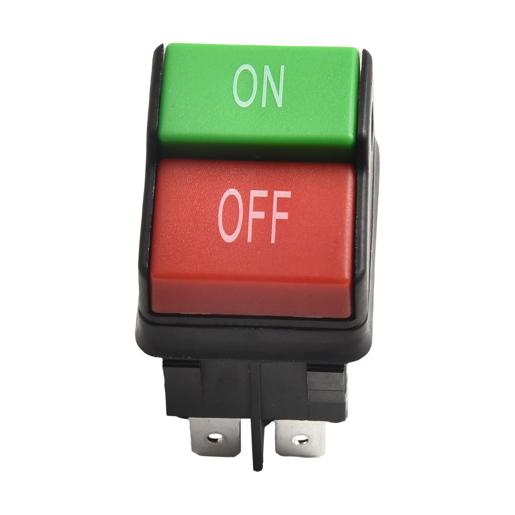 Jual Mechanical Equipment Electric Push Button Switch Button On 1pc 125 / 250V 20 / 12A 5E4 AC ...