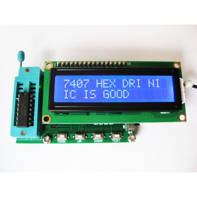 Jual DC 7-12V TES200 Digital Integration Tester 74 40 Series IC Tester ...