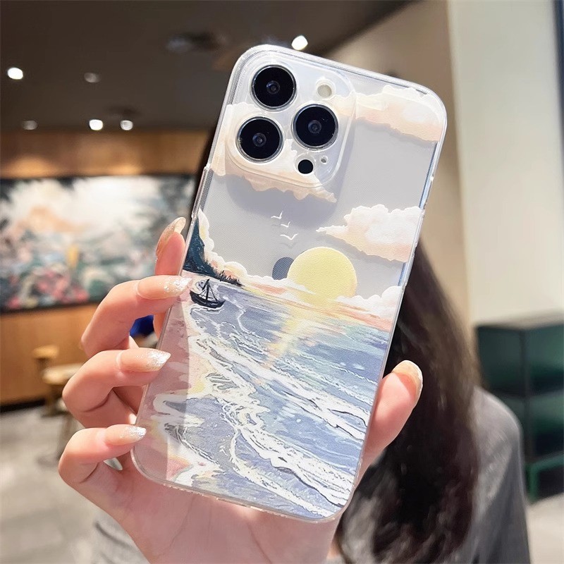 Jual Transparan Lukisan Pelindung Kamera Lanskap Casing Hp Samsung S25 ...