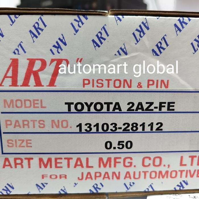 Jual Piston Toyota Camry 2.4 2400Cc 2Az-Fe Set 4Pc Kode 019 | Shopee ...