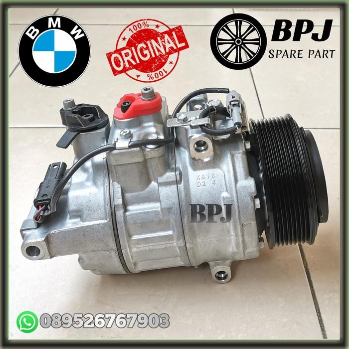 Jual Compressor Kompresor Ac Bmw E60 7Sbu17C 8Pk 8 Pk Diesel Ori Denso ...