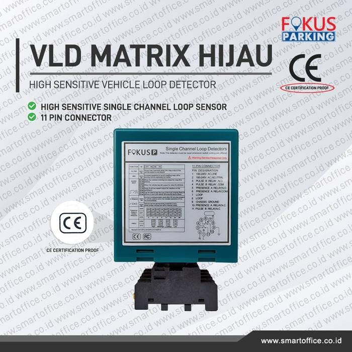 Jual SiapKirim- Matrix VLD Vehicle Loop Detector Sensor Loop Kendaraan ...