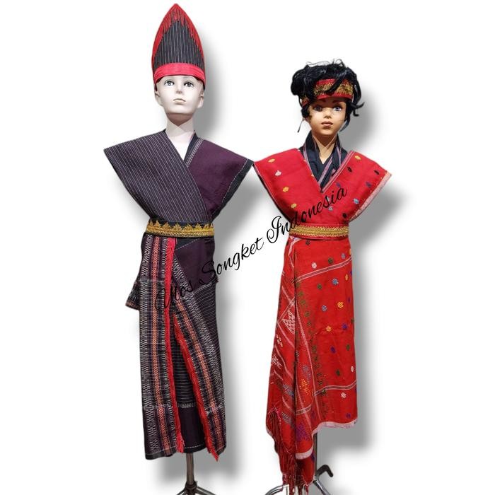 Jual Paket Ulos Baju Adat Batak Anak usia TK dan SD - Baju Adat Batak Manortor | Shopee Indonesia