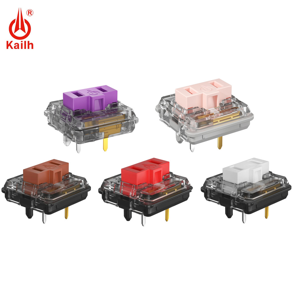 Jual Kailh Low Profile Switches 1350 Choc Clicky Tactile Linear White ...