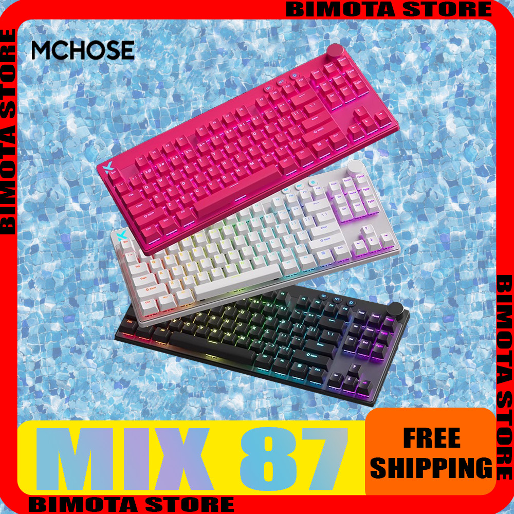 Jual Mchose Mix 87 Wired Mechanical Keyboard 8K Magnetic Switch 0 ...