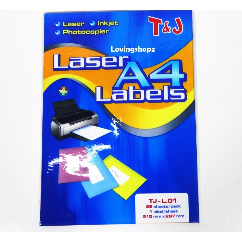 Jual Label Tom & Jerry ukuran A4/ label/sticker t&j ukuran A4 | Shopee ...