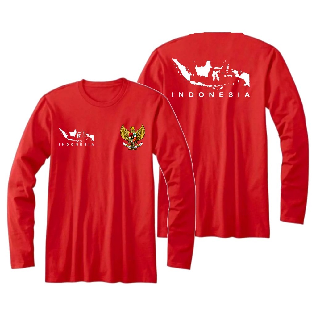 Jual Kaos Merah Putih Kemerdekaan Baju Atasan Rmja Kekinian Kaod ...