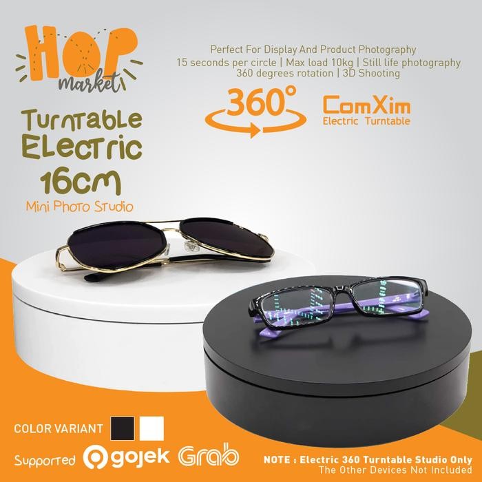 Jual Turntable Tempat Foto Produk Putar (Action Figure Diecast) Stand ...