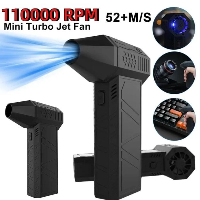 Jual CodMini Jet Fan Turbo X3 Mini Jet Blower 110000 Rpm Mini Jet ...