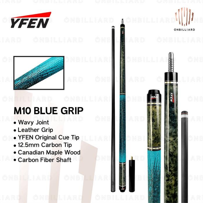 Jual YFEN M6 M8 M10 M11 Leather Carbon Cue Stik Stick Billiard Biliar ...